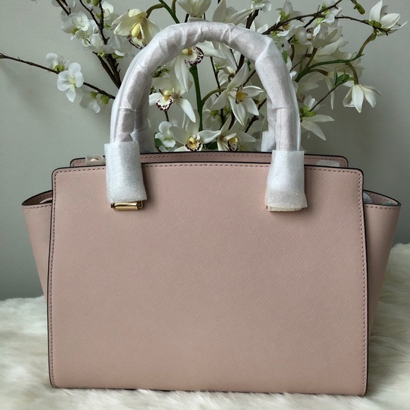 Michael Kors | Bags | Michael Kors Selma Medium Satchel Ballet | Poshmark